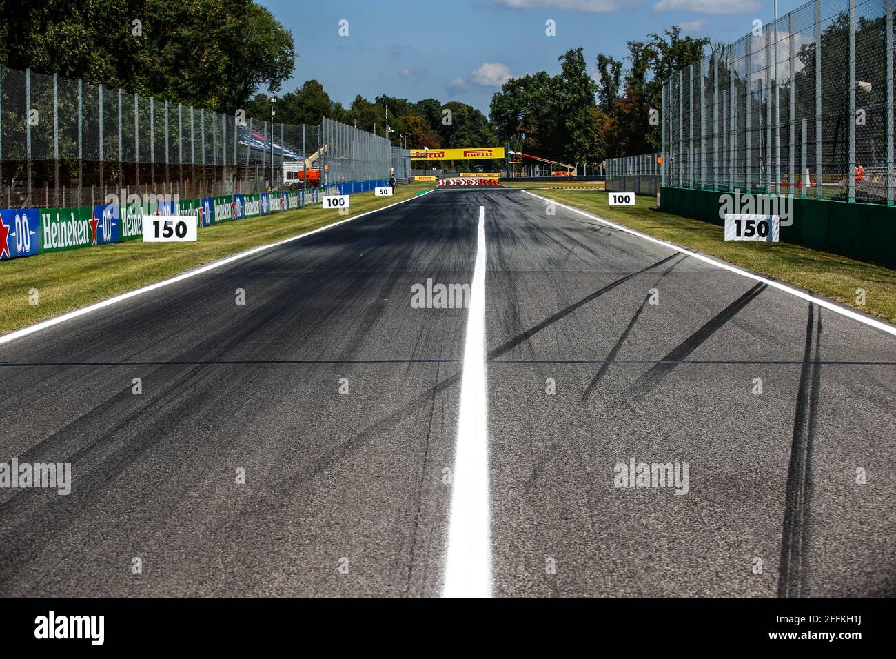 Track details during the Formula 1 Gran Premio Heineken D'italia 2020 ...