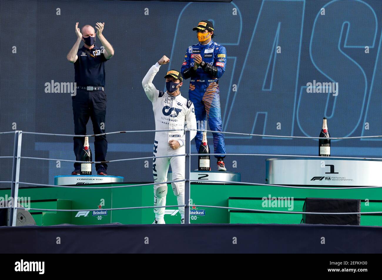GASLY Pierre (fra), Scuderia AlphaTauri Honda AT01, portrait ...