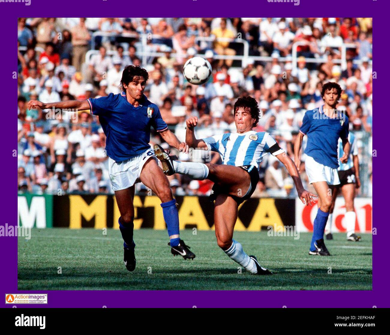 Italy argentina world cup 1982 hi-res stock photography and images - Alamy