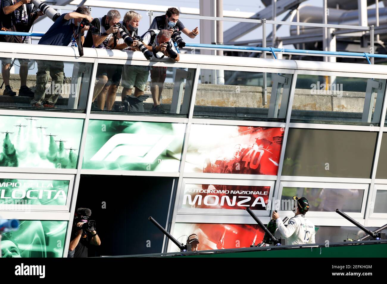Pierre gasly monza podium hi-res stock photography and images - Alamy