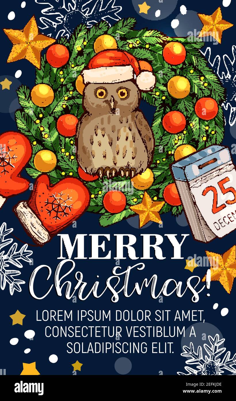 Owl calendar Stock Vector Images - Alamy
