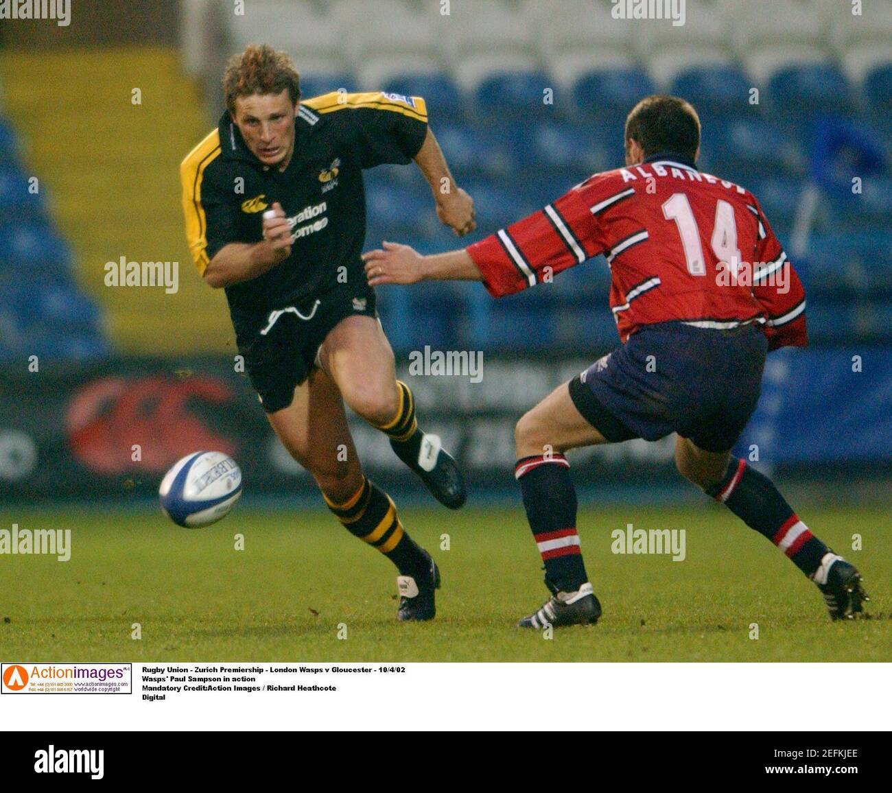 London Wasps Paul Sampson High Resolution Stock Photography and Images ...