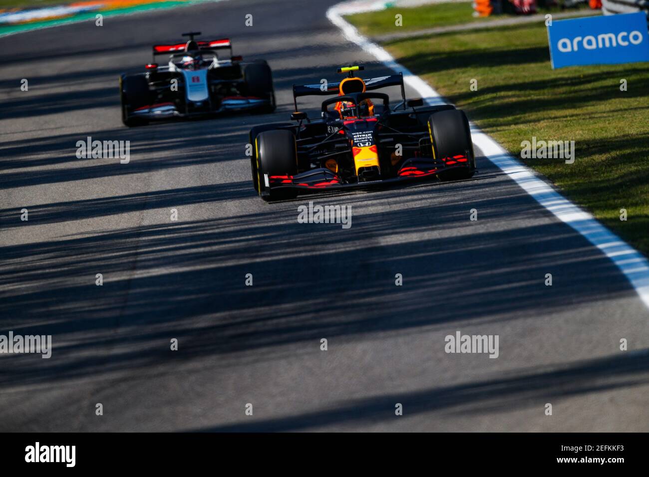23 ALBON Alexander (tha), Aston Martin Red Bull Racing Honda RB16, action during the Formula 1 ...