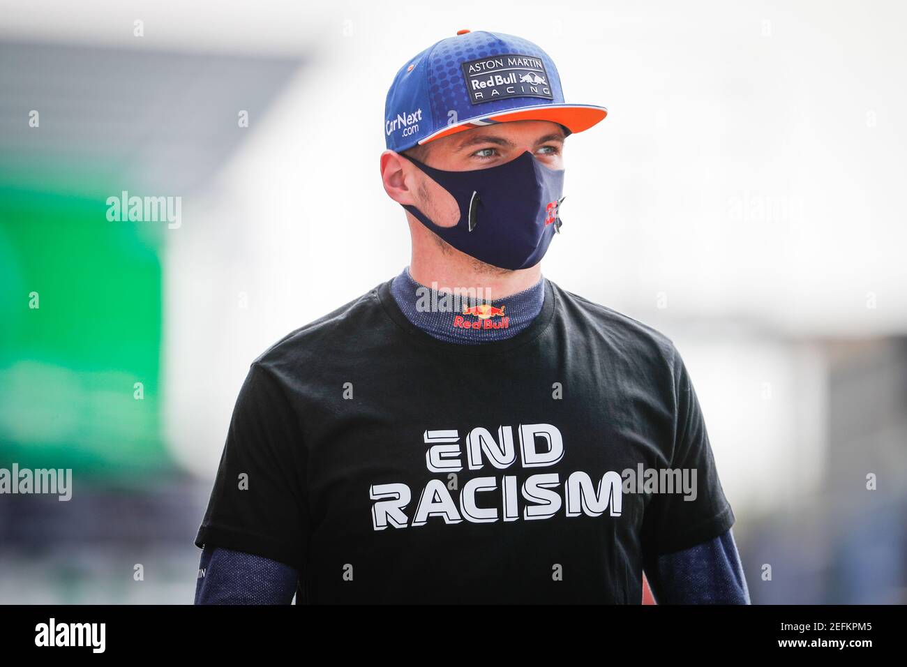 VERSTAPPEN Max (ned), Aston Martin Red Bull Racing Honda RB16, portrait ...