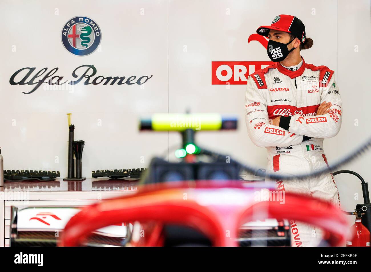 GIOVINAZZI Antonio (ita), Alfa Romeo Racing C39, portrait during the ...