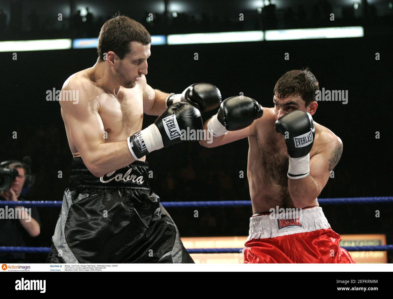 Carl williams boxing hi-res stock photography and images - Alamy