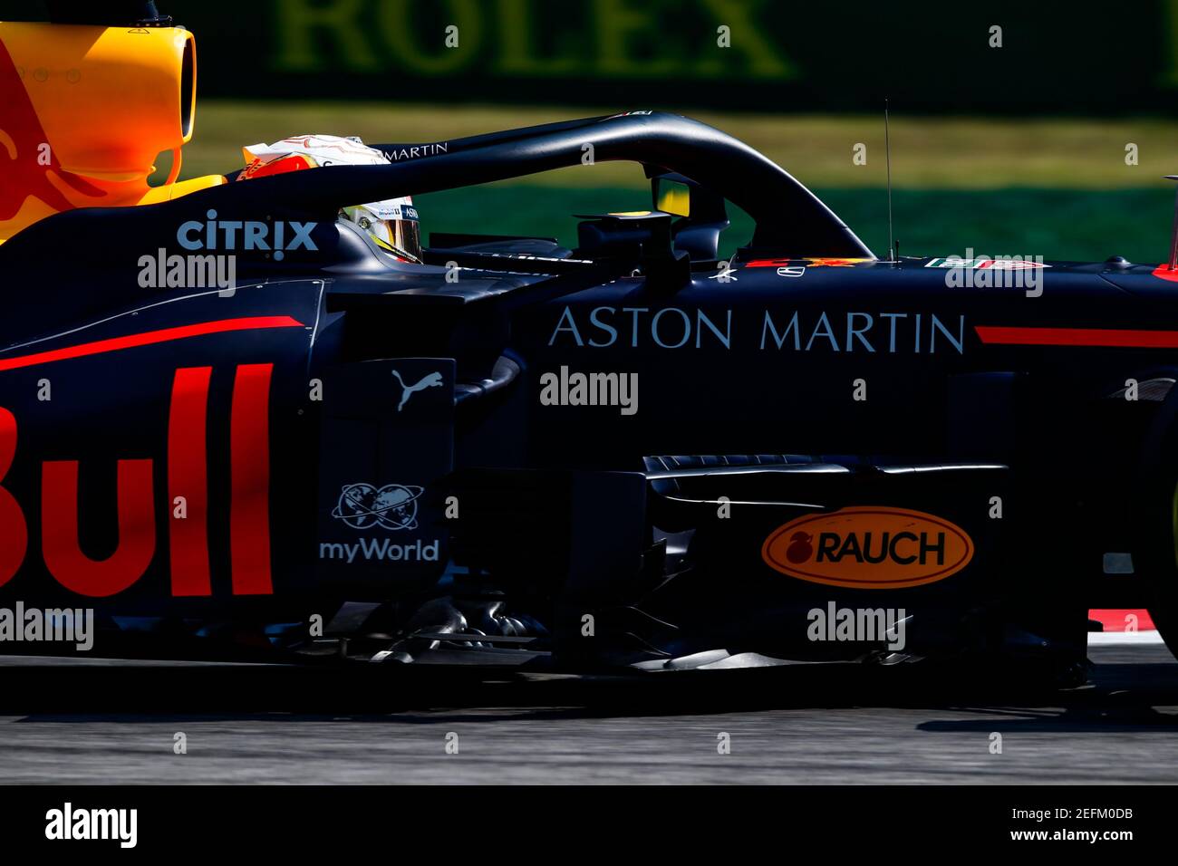 VERSTAPPEN Max (ned), Aston Martin Red Bull Racing Honda RB16, action during the Formula 1 Gran ...