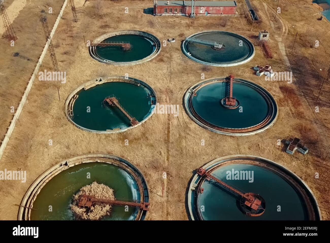 Waste water reclamation plant hi-res stock photography and images - Alamy