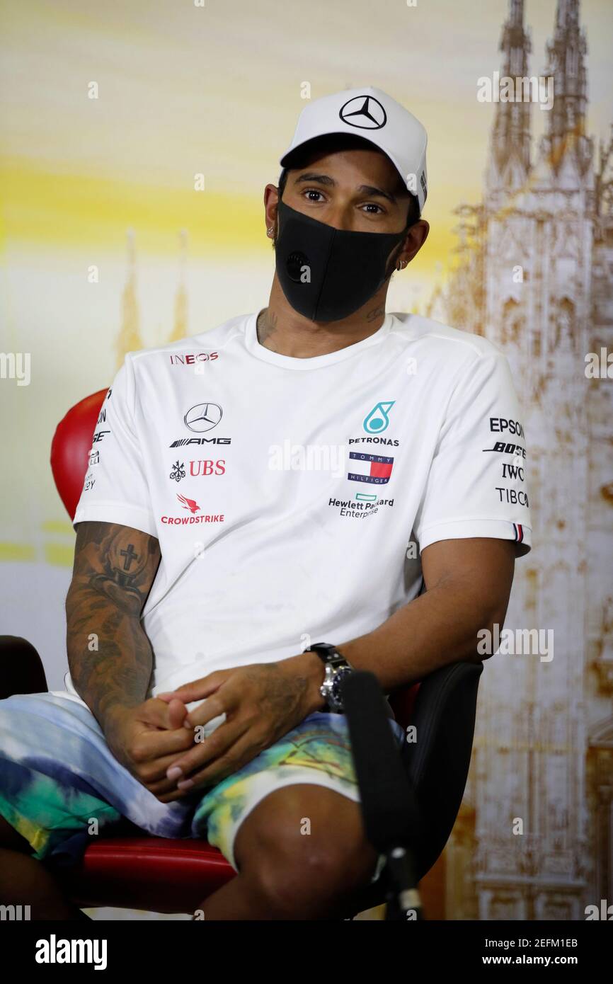 Monza italy lewis hamilton 2020 hi-res stock photography and images - Alamy