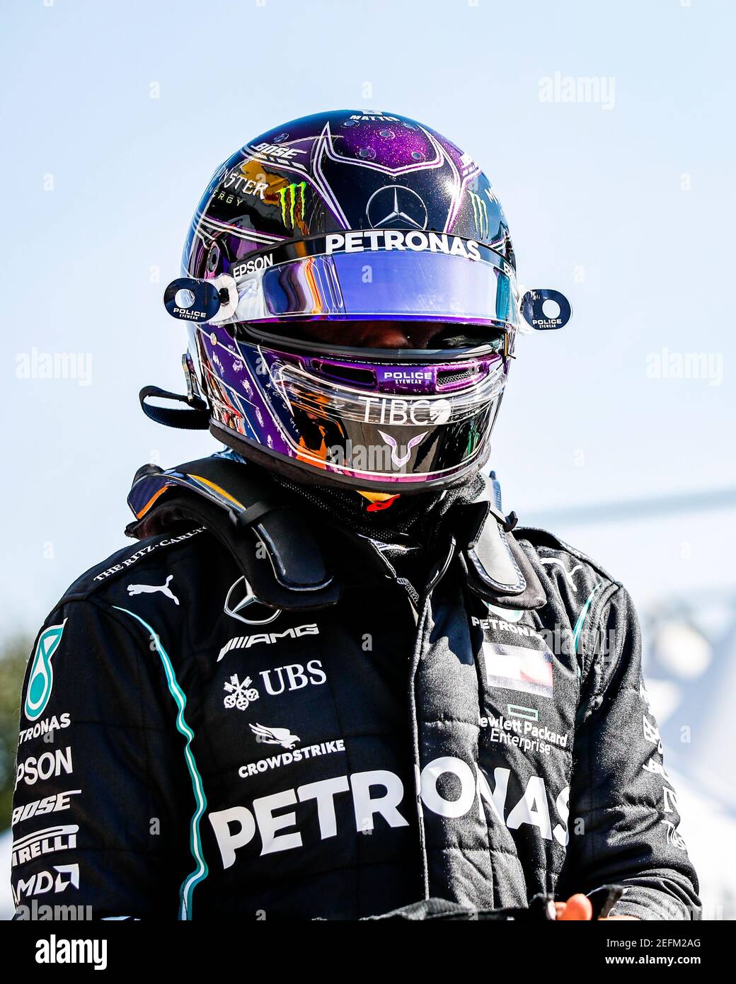 HAMILTON Lewis (gbr), Mercedes AMG F1 GP W11 Hybrid EQ Power+, portrait ...