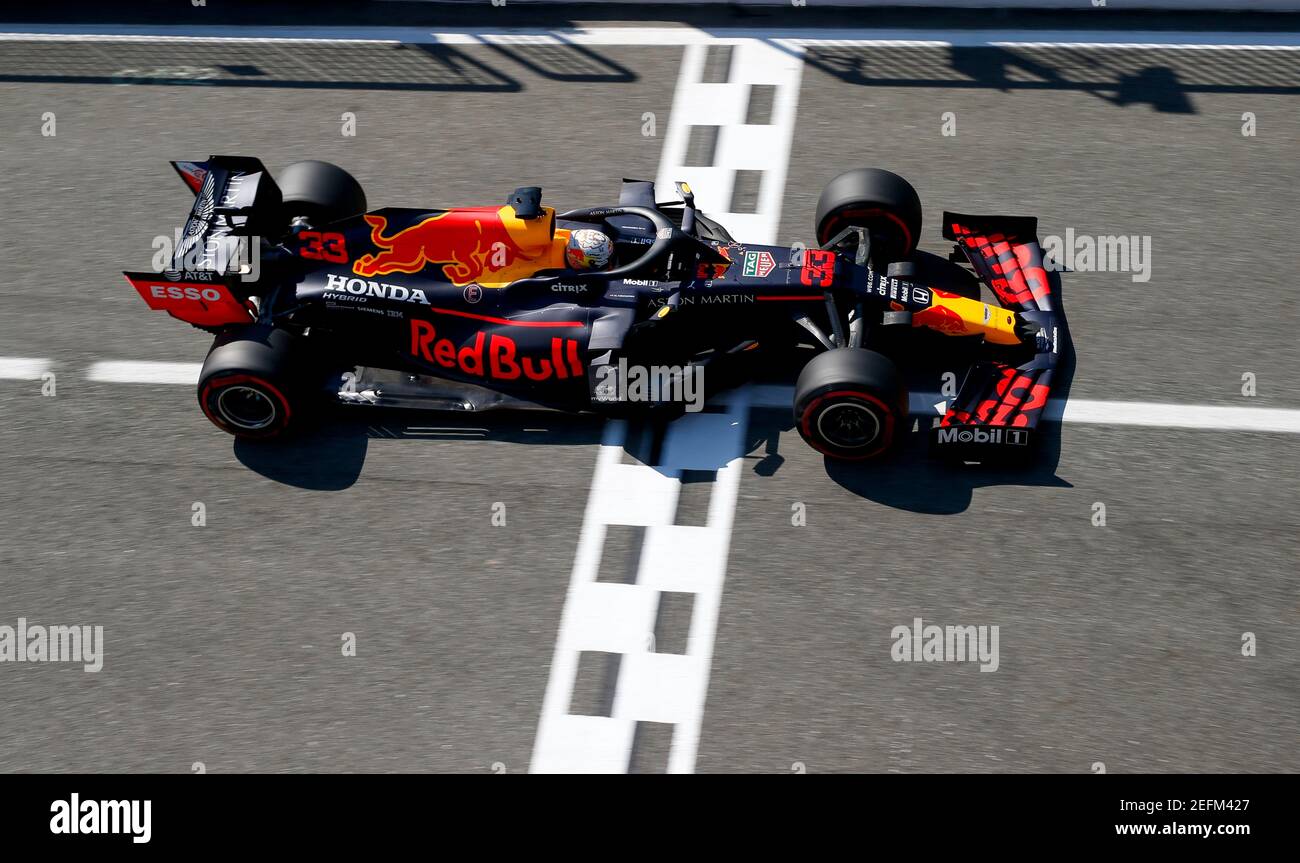 33 VERSTAPPEN Max (nld), Aston Martin Red Bull Racing Honda RB16, action during the Formula 1 ...