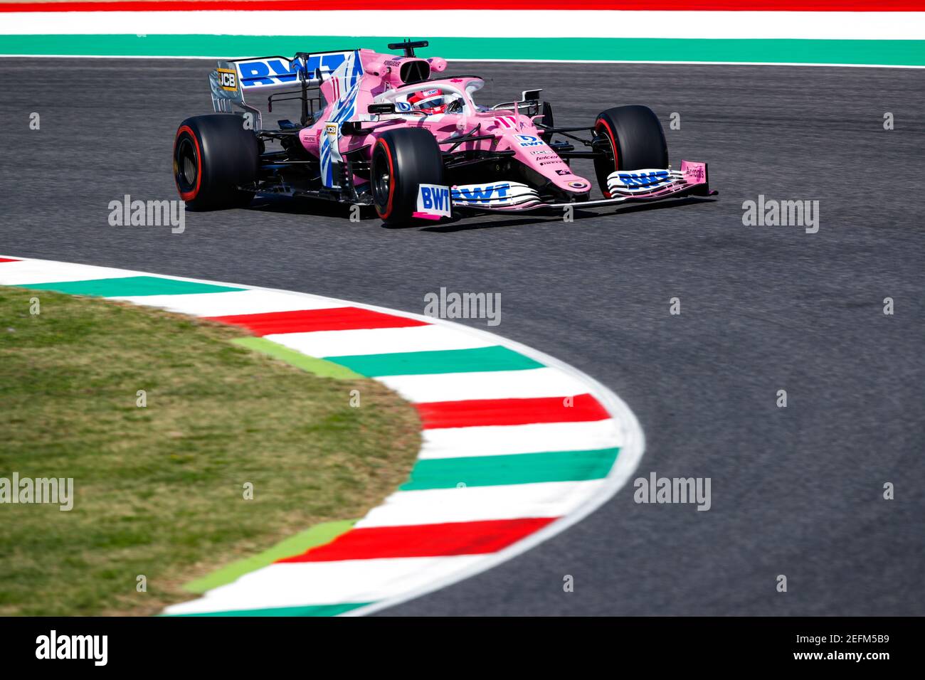 11 PEREZ Sergio (mex), Racing Point F1 RP20, action during the Formula ...
