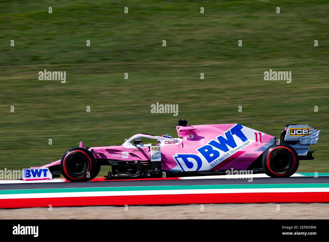 11 PEREZ Sergio (mex), Racing Point F1 RP20, action during the Formula ...