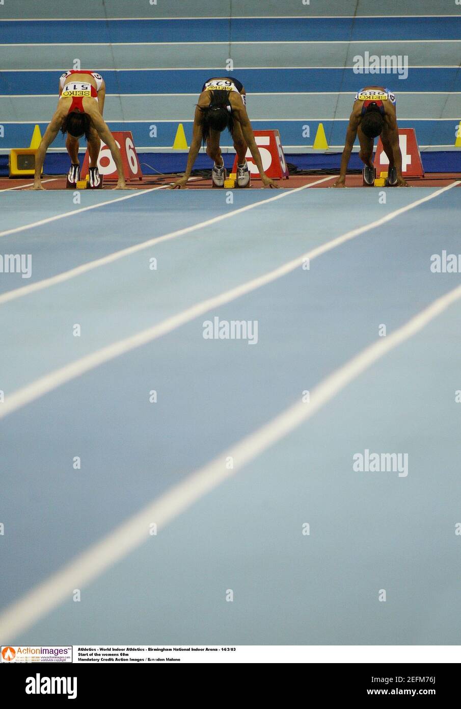 The start of the womens 60m hi-res stock photography and images - Alamy