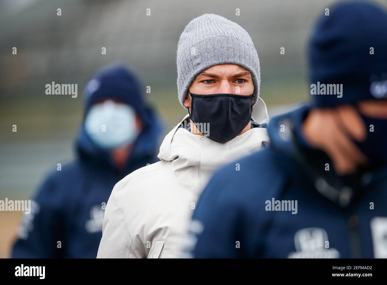 trackwalk GASLY Pierre (fra), Scuderia AlphaTauri Honda AT01, portrait ...