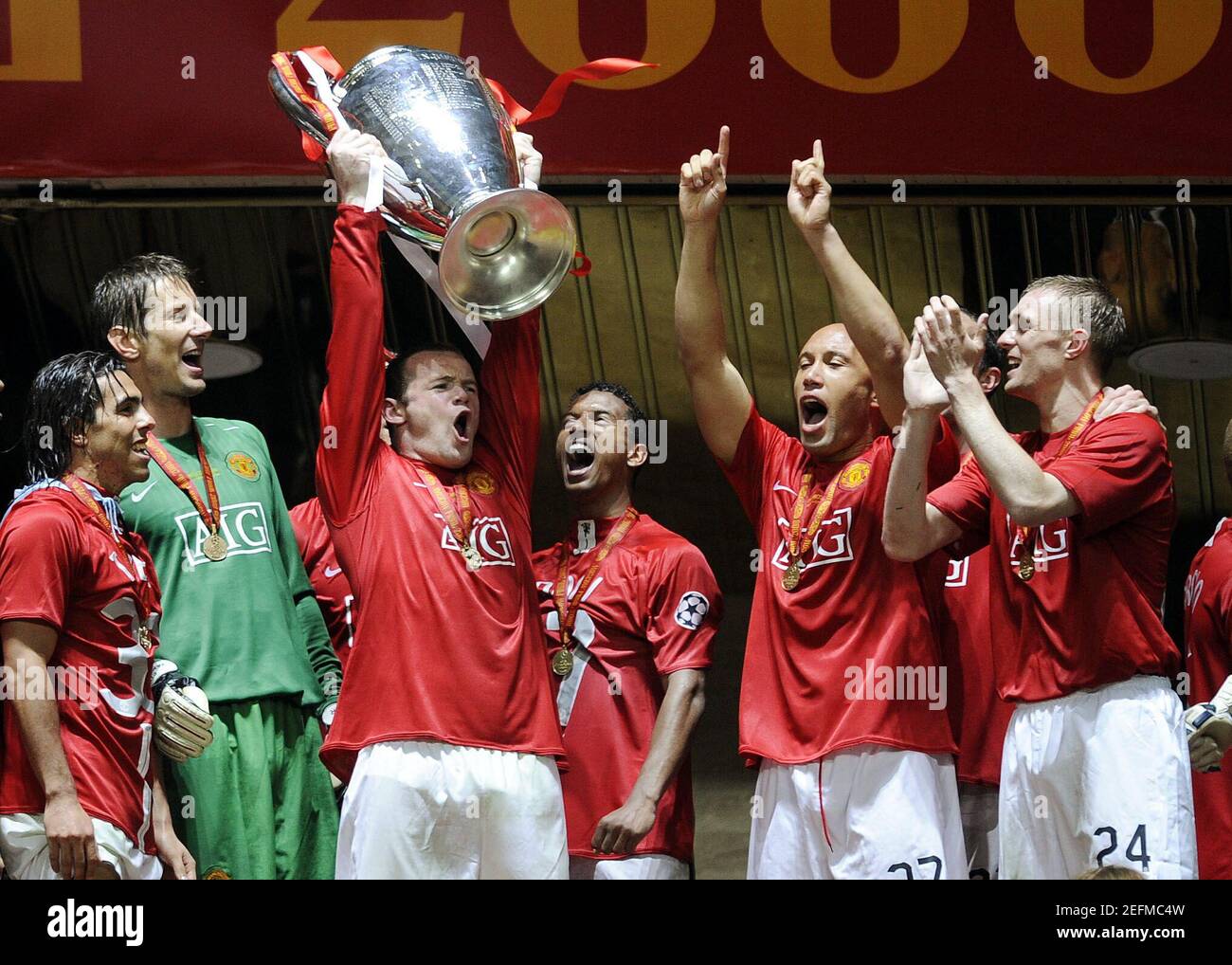 Manchester united trophy moscow hi-res stock photography and images - Alamy