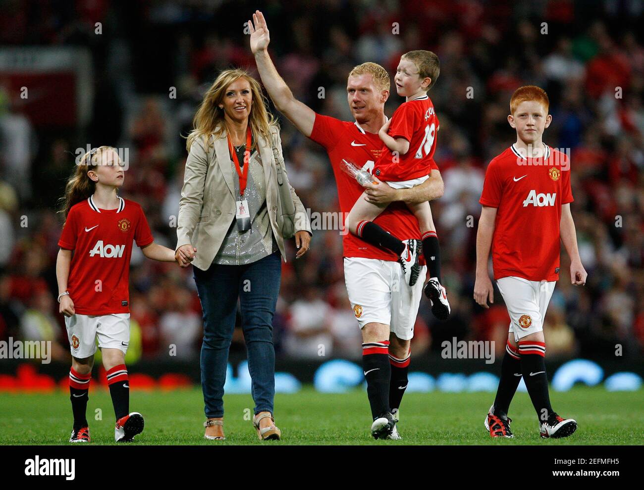 Wife of paul scholes hi-res stock photography and images - Alamy
