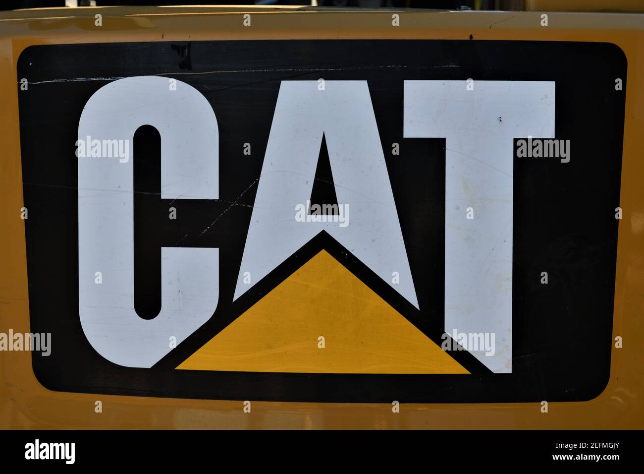 Caterpillar trackhoe hi-res stock photography and images - Alamy