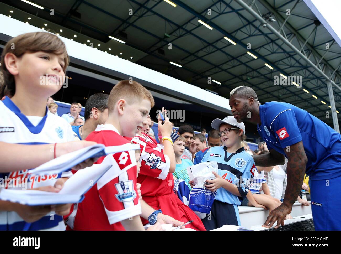 Queens Park Rangers Training High Resolution Stock Photography and ...