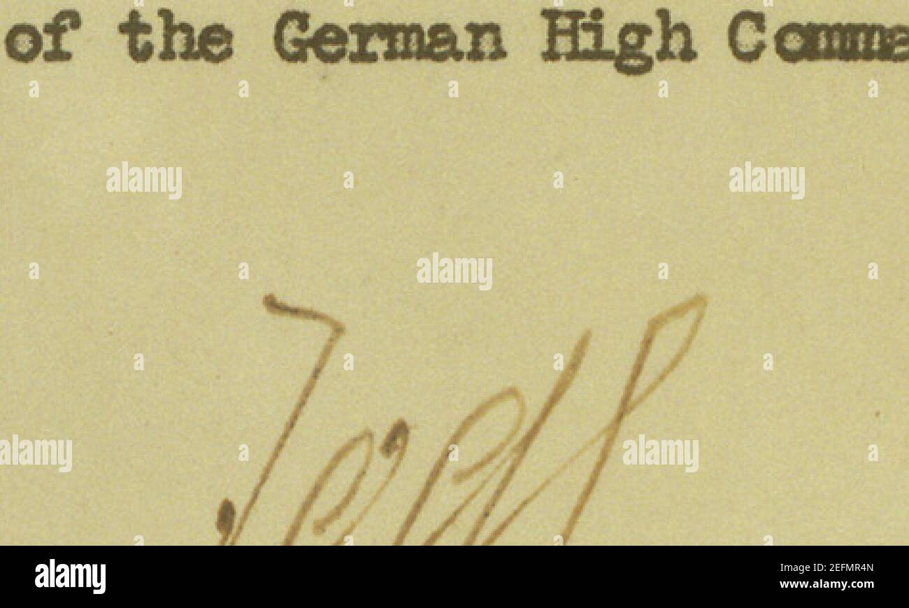 Of the German high command Stock Photo - Alamy