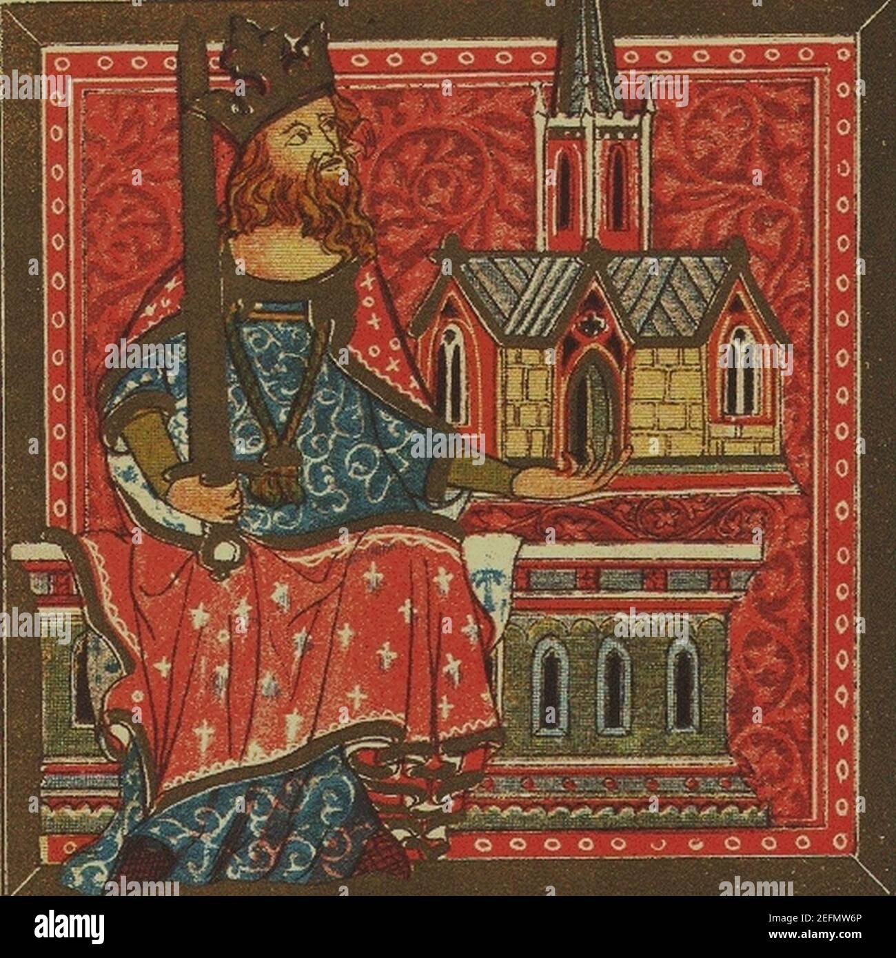 Offa of Mercia Stock Photo - Alamy