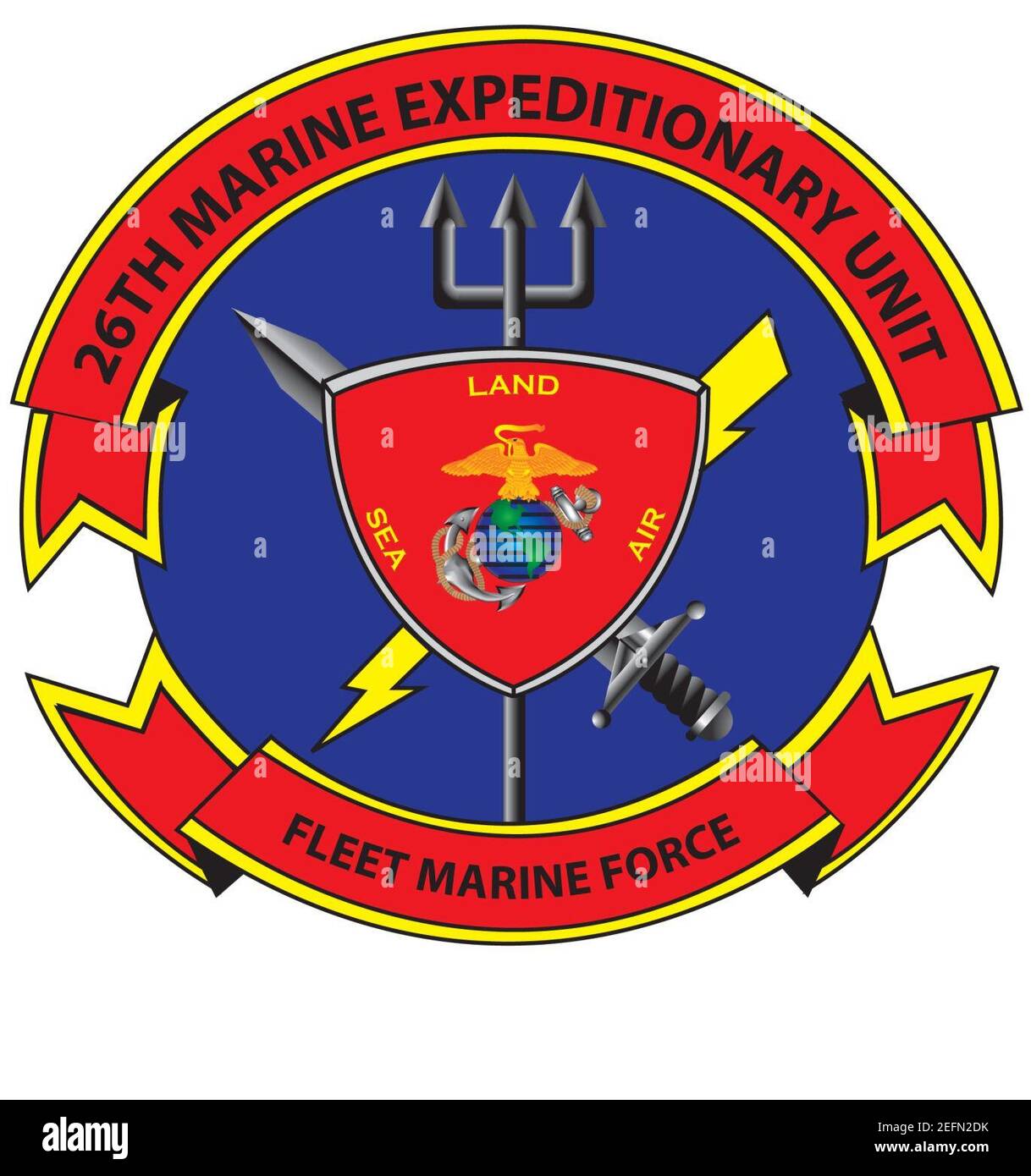 OFFICIAL 26TH MEU LOGO 120228 Stock Photo - Alamy