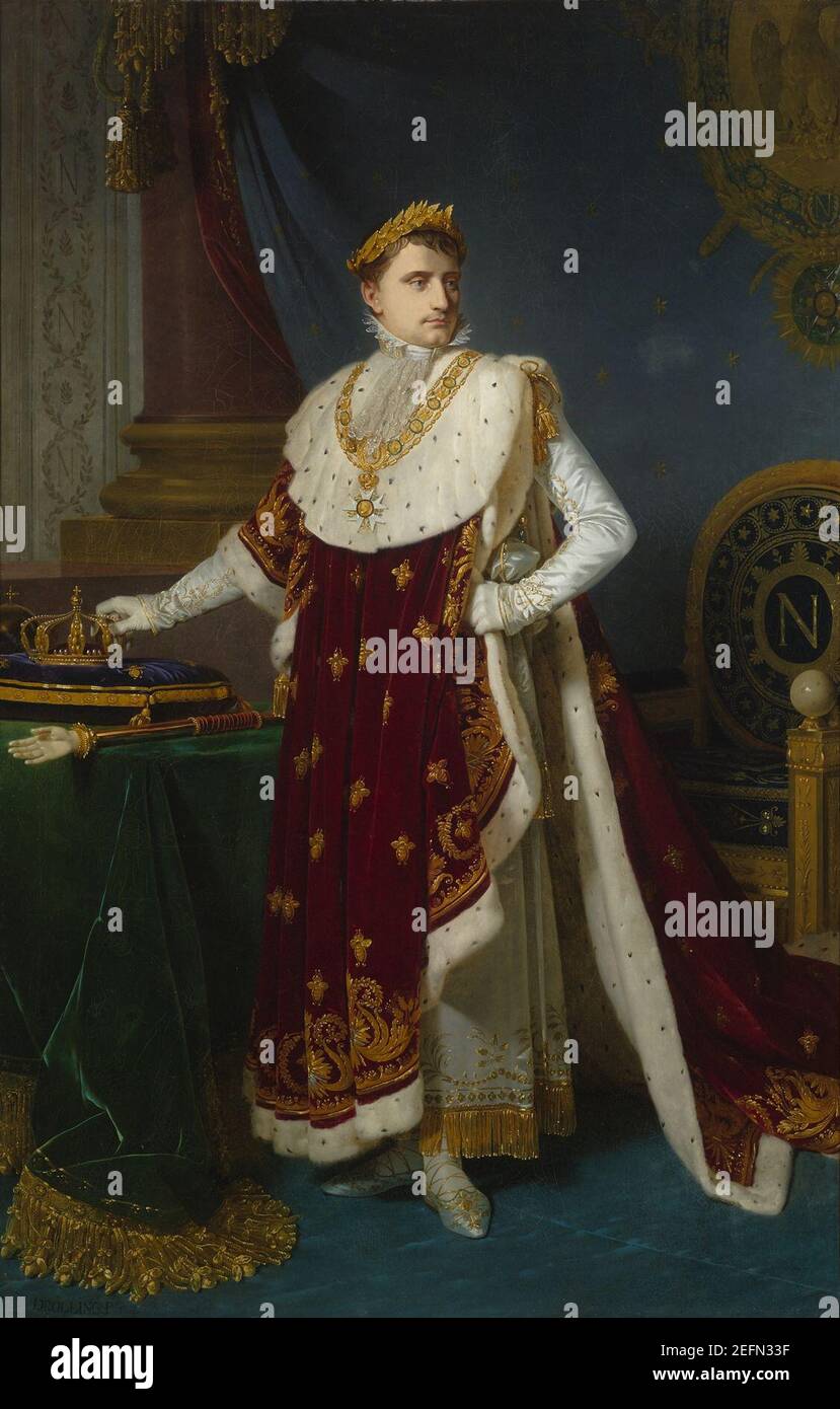 Portrait of emperor napoleon i hi-res stock photography and images - Alamy