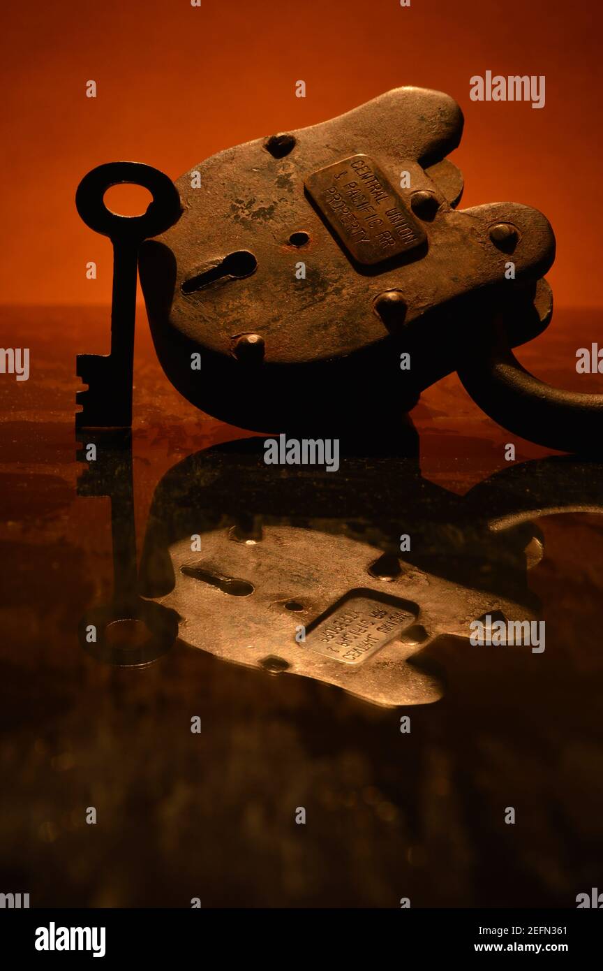 Antique Padlock High Resolution Stock Photography and Images - Alamy