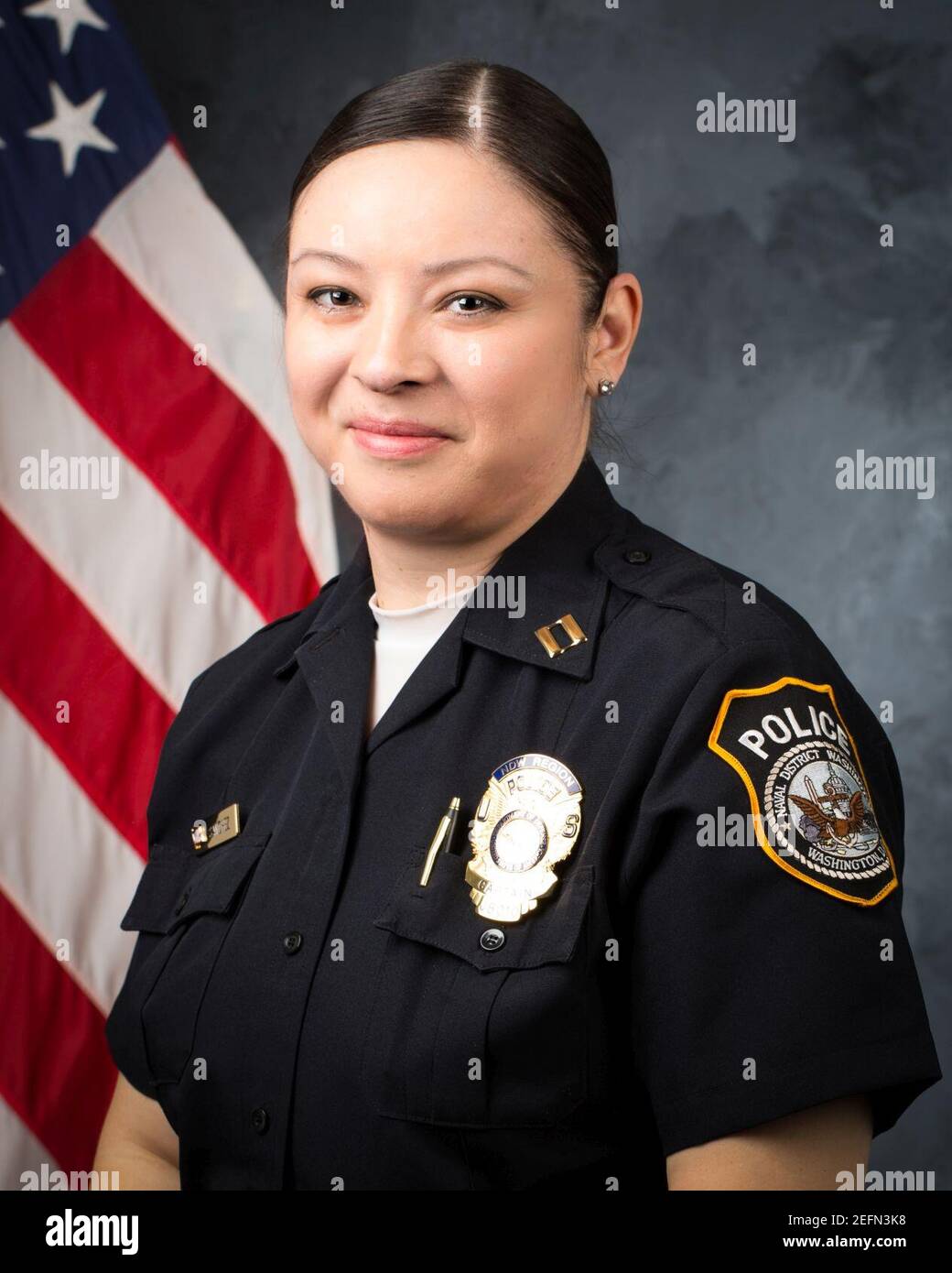 Official portrait, Capt. Jacqueline Sanchez, Joint Base Anacostia ...