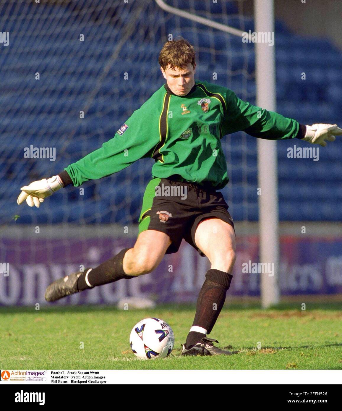 Blackpool goalkeeper hi-res stock photography and images - Alamy