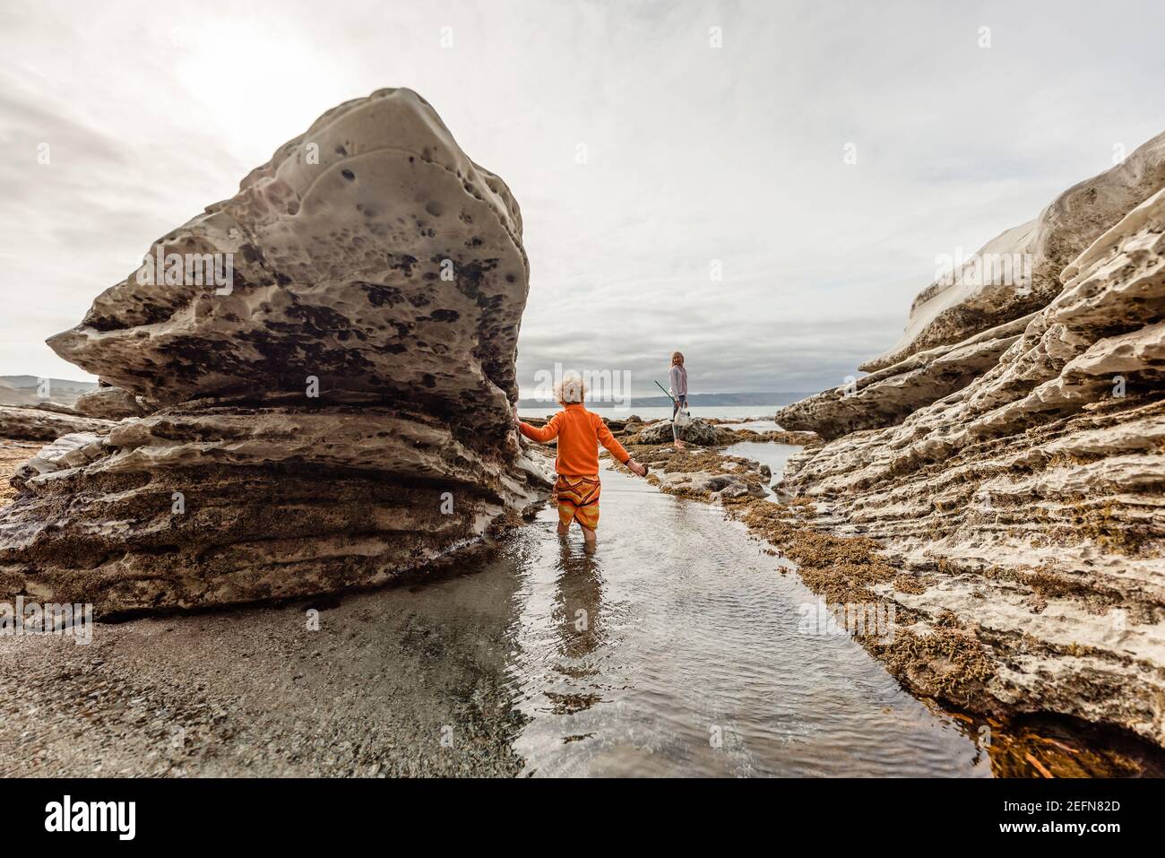 Exploring Rock Pools High Resolution Stock Photography and Images - Alamy