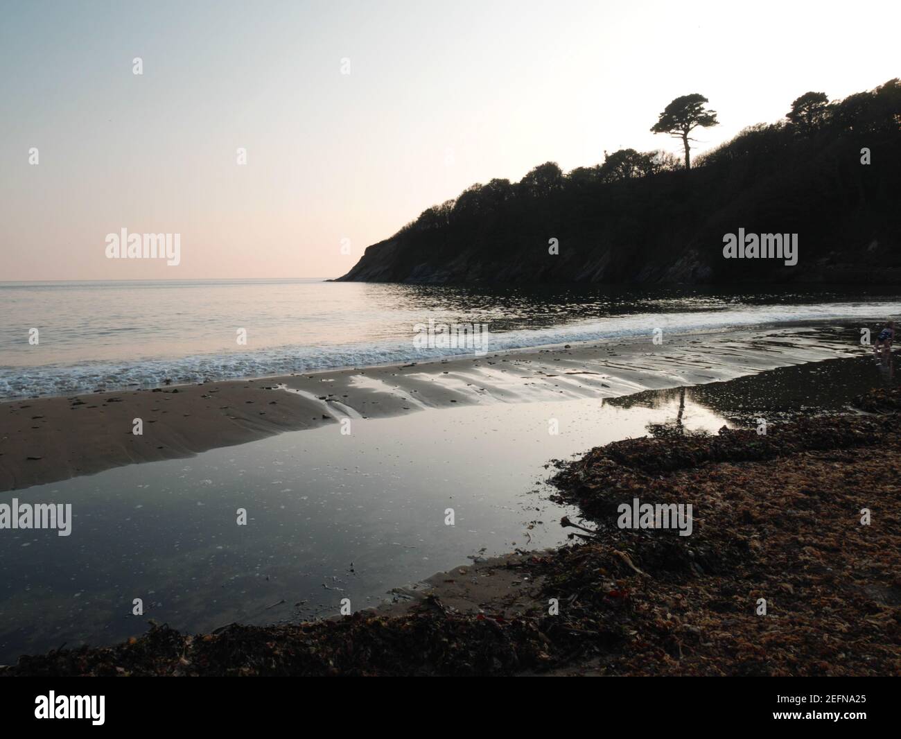 Porthluney cove beach cornwall hi-res stock photography and images - Alamy