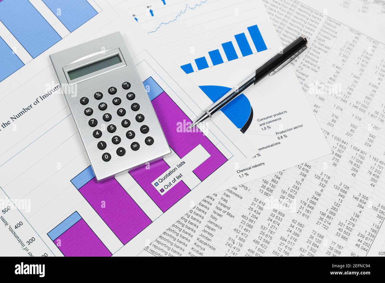 Balance sheet graph hi-res stock photography and images - Alamy