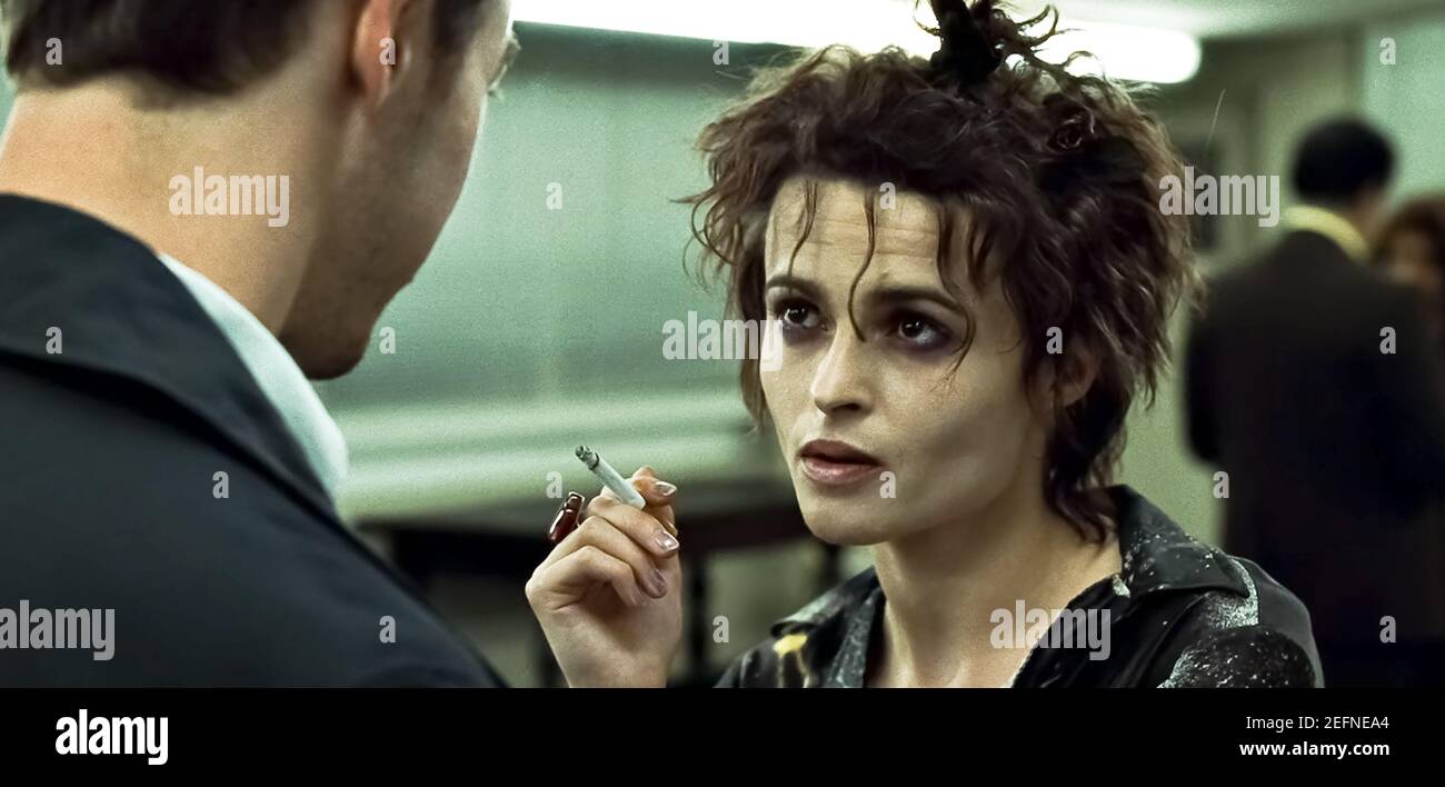 USA.Edward Norton and Helena Bonham Carter in a scene from the (C ...