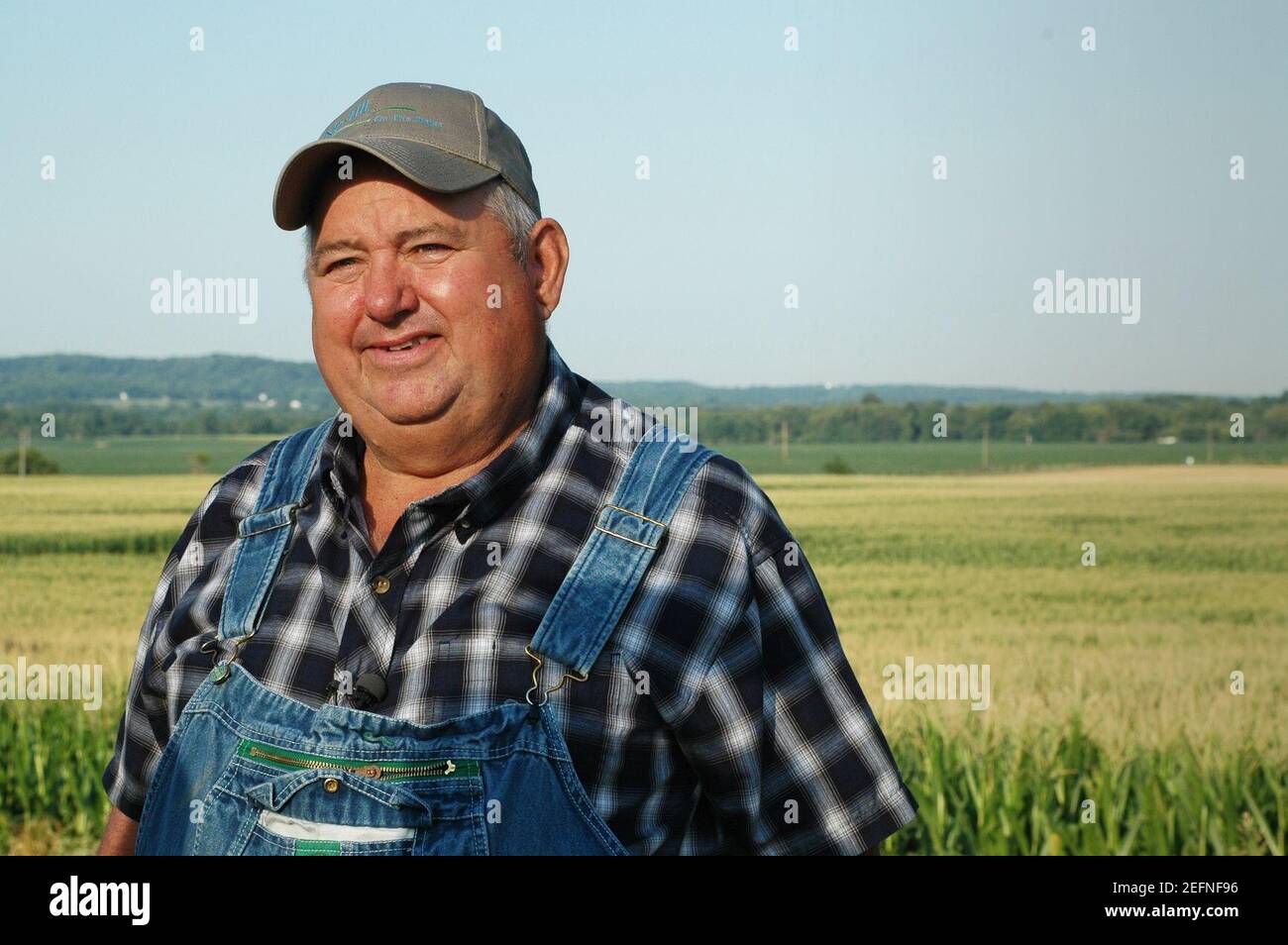 Ohio farmer David Brandt Stock Photo - Alamy