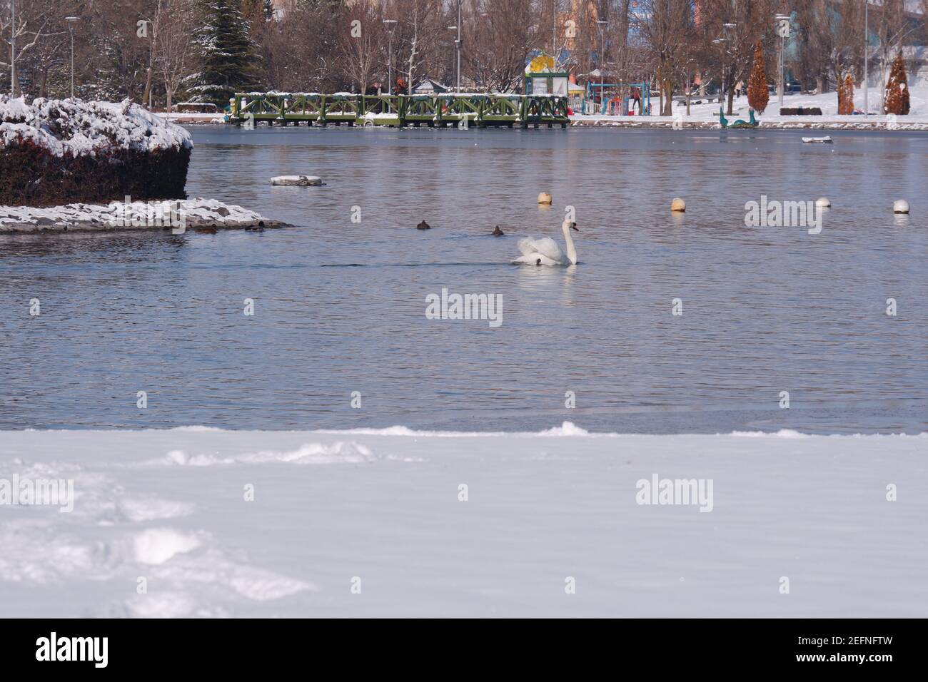 Beautiful view on snowy hi-res stock photography and images - Alamy