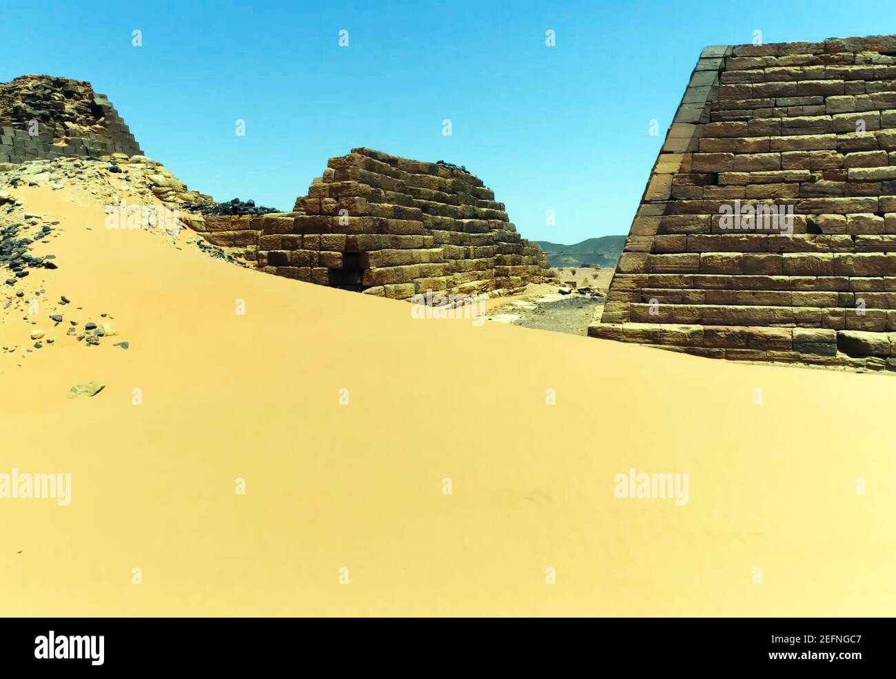 Meroe pyramid kush hi-res stock photography and images - Alamy