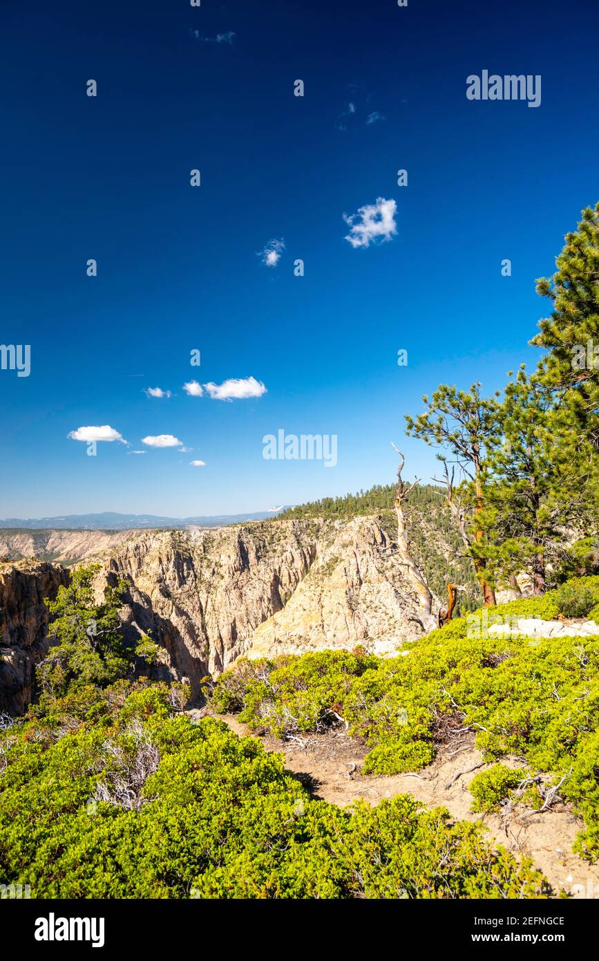 View from Hells Backbone Road, near Escalante and Boulder, Garfield ...