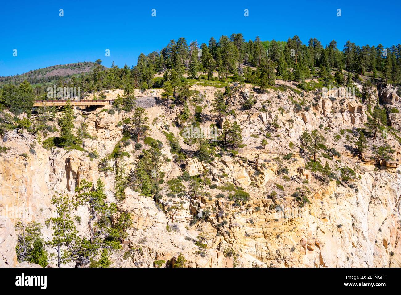 View from Hells Backbone Road, near Escalante and Boulder, Garfield ...