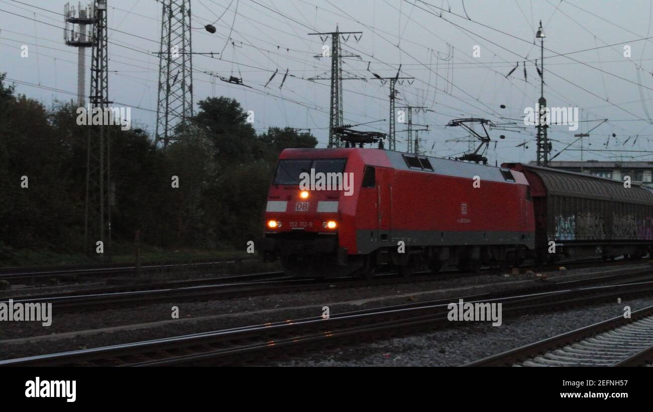 A class 152 EuroSprinter electric powered locomotive, operated by ...