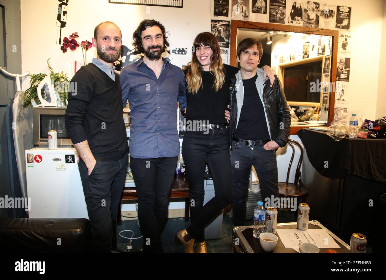 Lou Doillon and her band at Bush Hall Stock Photo - Alamy