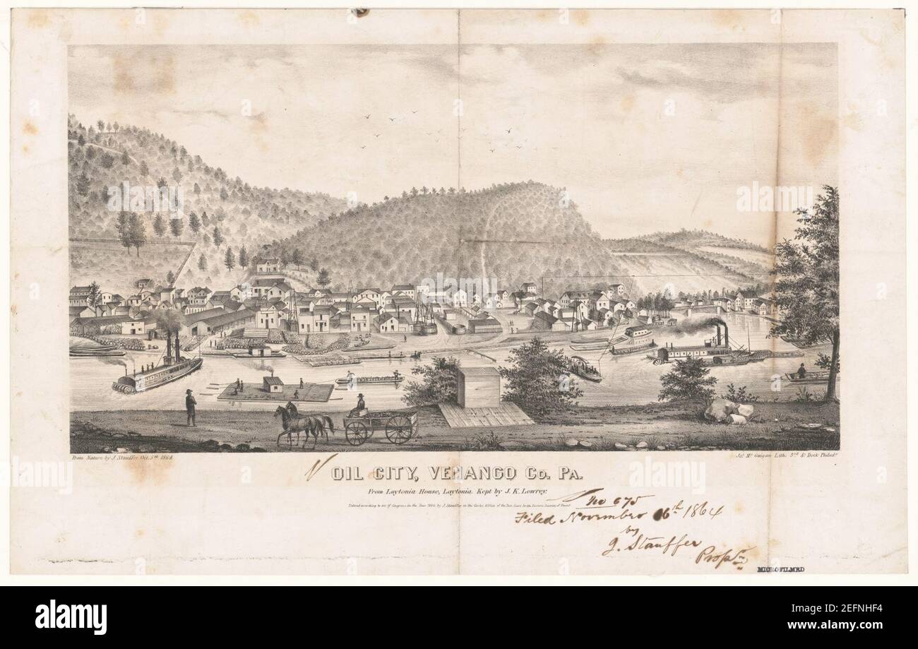 Oil city pa hi-res stock photography and images - Alamy