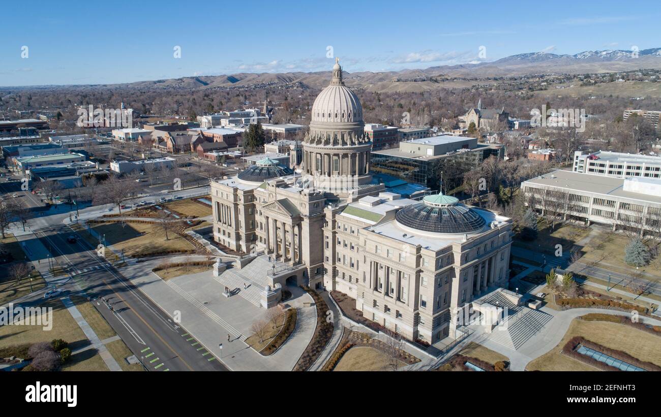 Boise aerial hi-res stock photography and images - Alamy