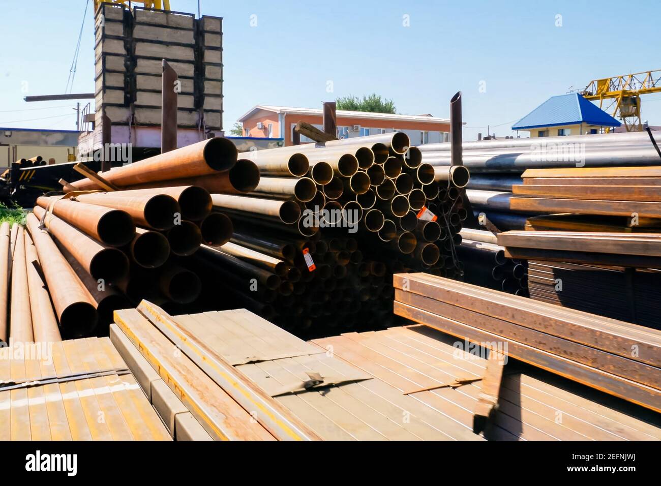 Aluminum pole factory hi-res stock photography and images - Alamy