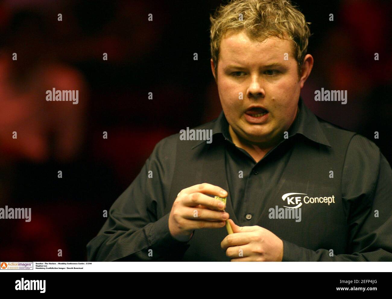 Snooker action stephen lee hi-res stock photography and images - Alamy