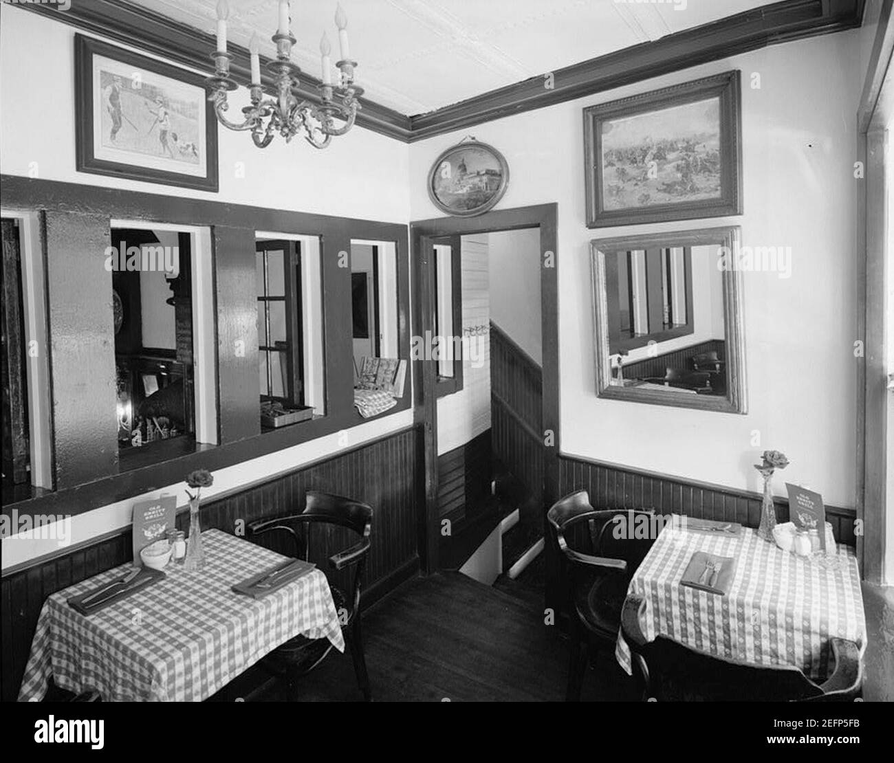 Old Ebbitt Grill Old F Street Location second floor dining room 1967 ...