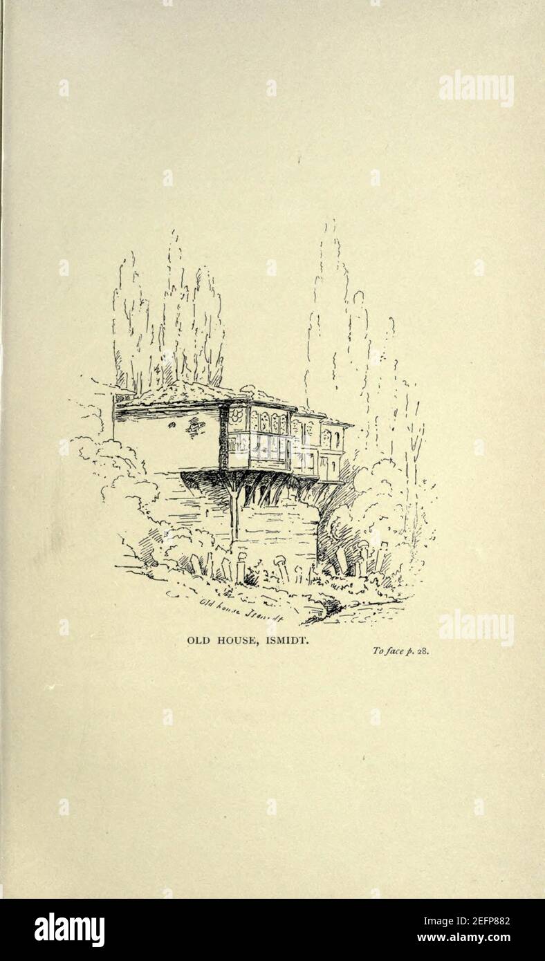 Old House, Ismidt, by Mary Adelaide Walker Stock Photo - Alamy