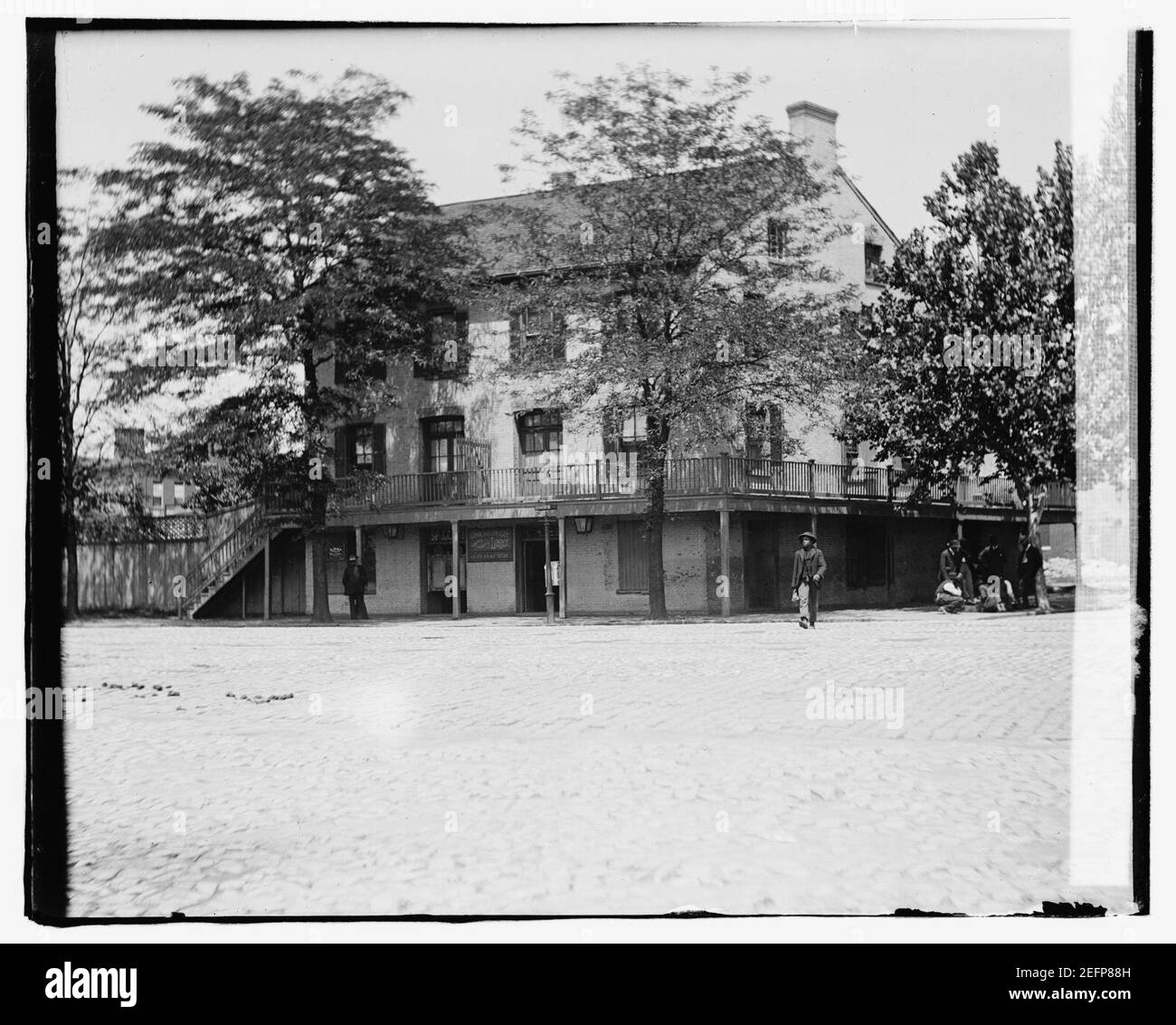 Old house, water (...), SW, (Washington, D.C Stock Photo - Alamy