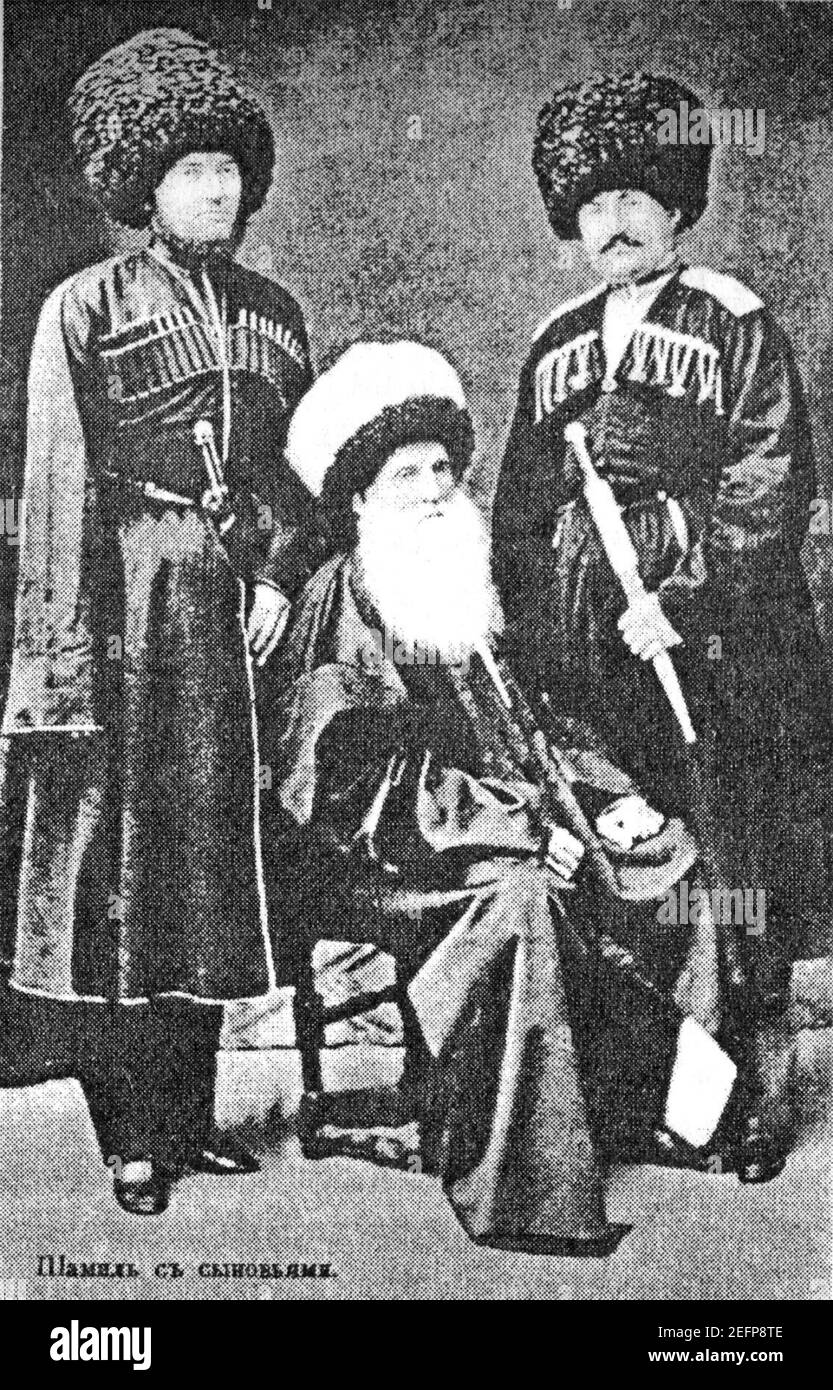 Old Imam Shamil Stock Photo - Alamy