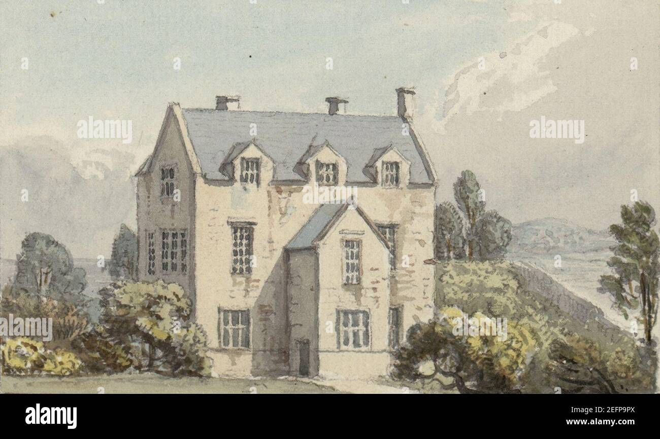Old Kinmael house Stock Photo - Alamy
